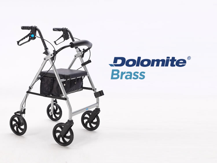 Invacare launches Dolomite Brass rollator - Invacare Europe
