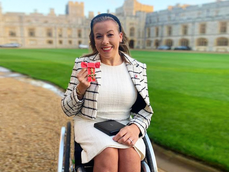 Congratulations Hannah Cockroft OBE - Invacare Europe