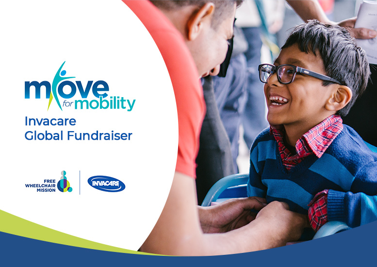 Invacare Raises Over $28k for Free Wheelchair Mission - Invacare Europe