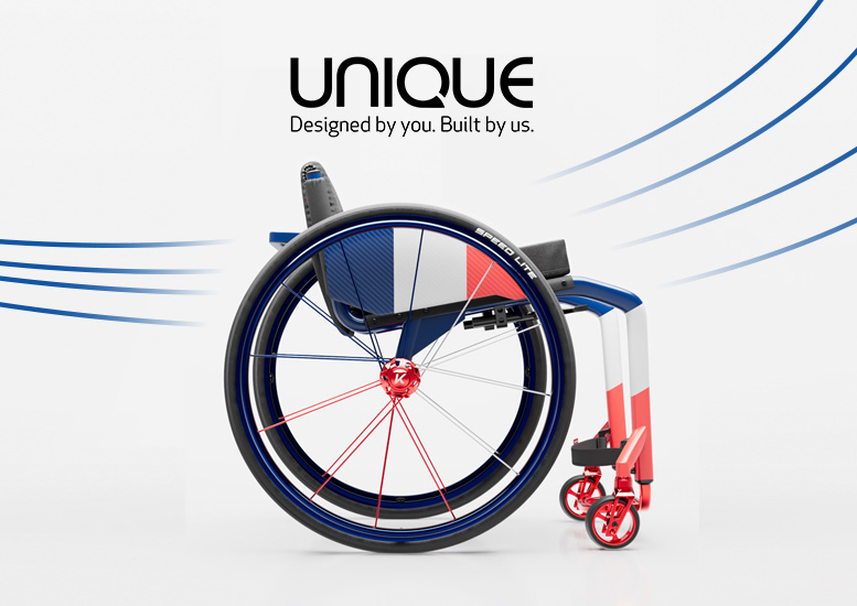 Personalise your wheelchair in support of your favourite team ...