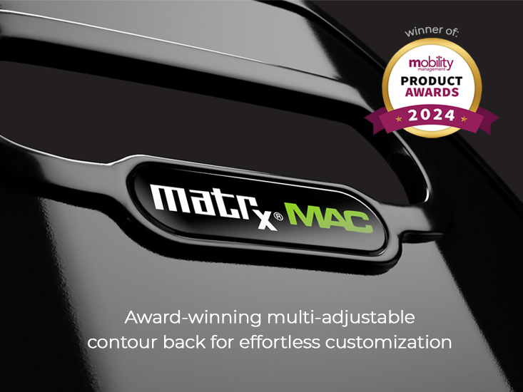 Matrx MAC back wins award - Invacare Europe