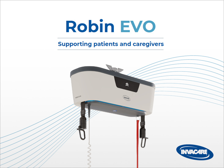 Invacare welcomes the launch of New Robin EVO Ceiling Hoist - Invacare ...