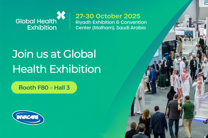 Join us at Global Health Exhibition, Riyadh, Saudi Arabia - Invacare Europe